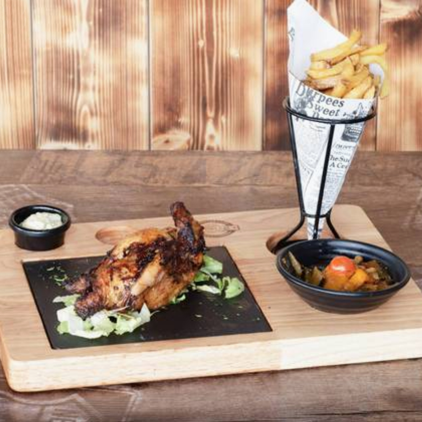 Ptits Solos :: Demi Poulet rôti