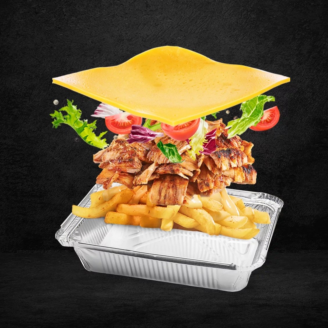 Kapsalon (unique à Yverdon !) :: Kapsalon (Garnitures ici)