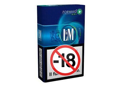 Cigarettes paquets :: L&M Forward Press For Fresh Box